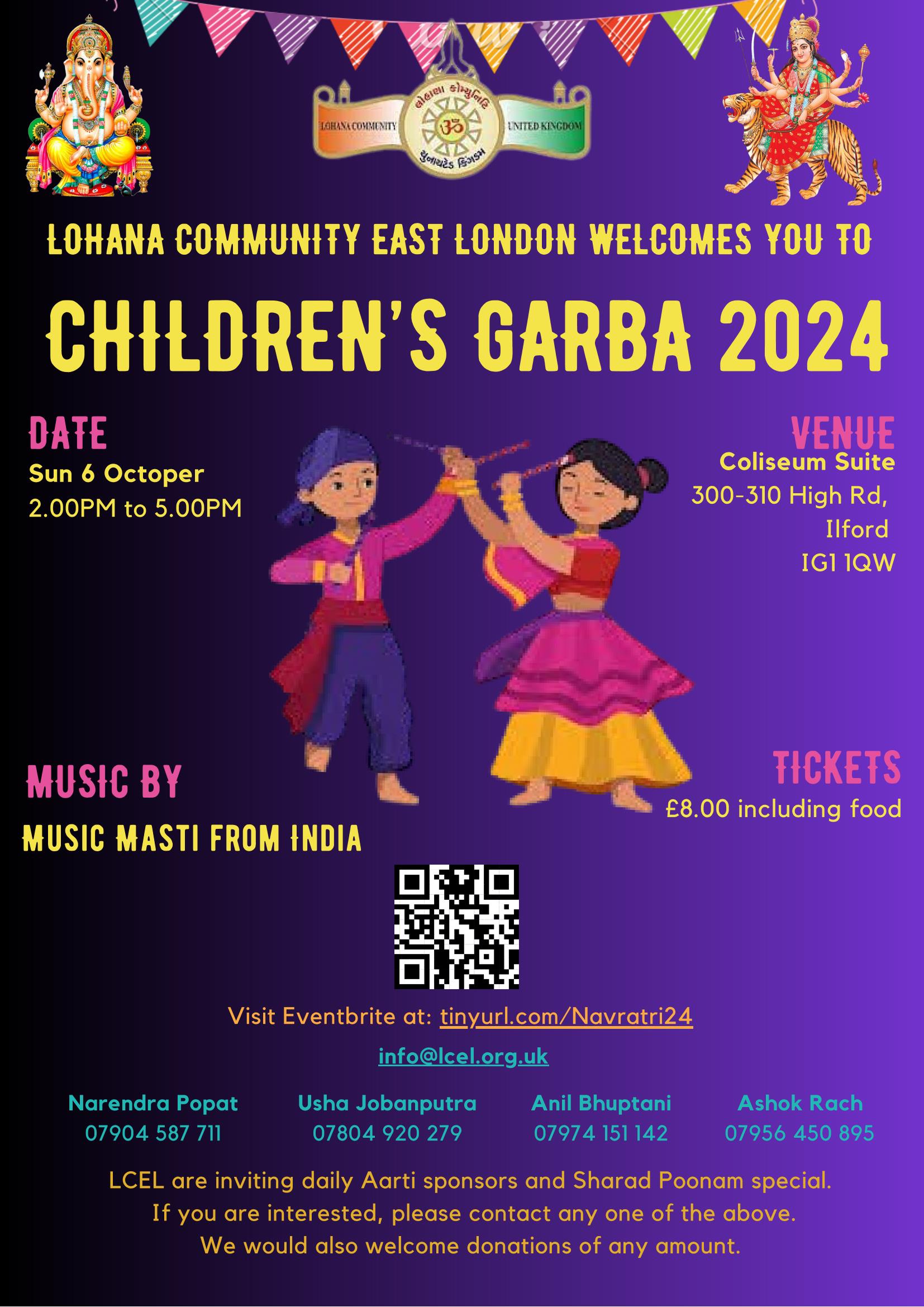 Children’s Garba Navratri 2024